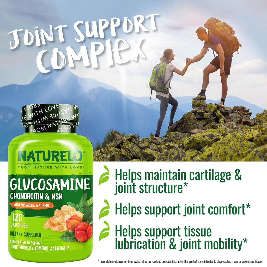NATURELO glucosamine for mobility enhancement
