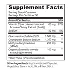 NATURELO glucosamine for overall wellness