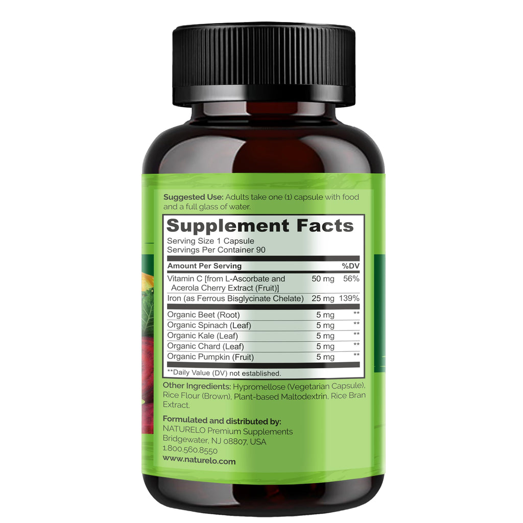 NATURELO iron for daily wellness