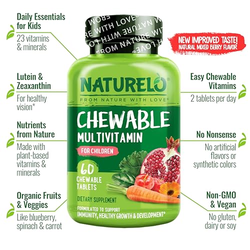 NATURELO kids multivitamin with nutrients