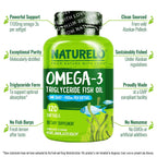 NATURELO kids omega 3 for brain support
