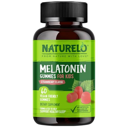 NATURELO kids vitamins melatonin gummies