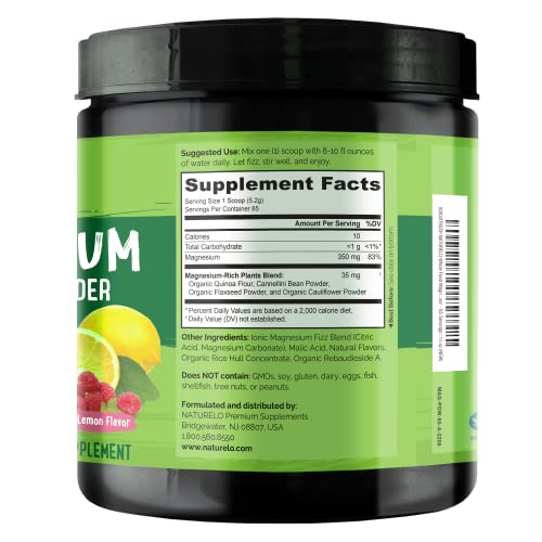 NATURELO magnesium for busy lifestyles