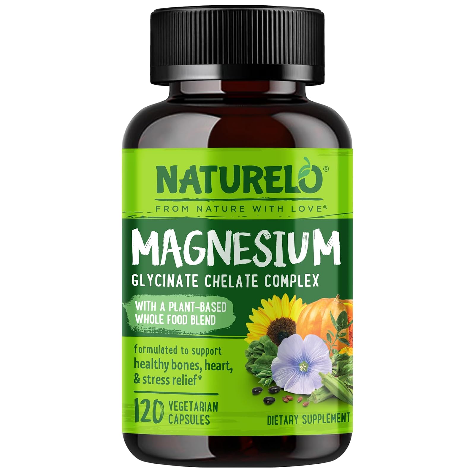 NATURELO magnesium glycinate capsules