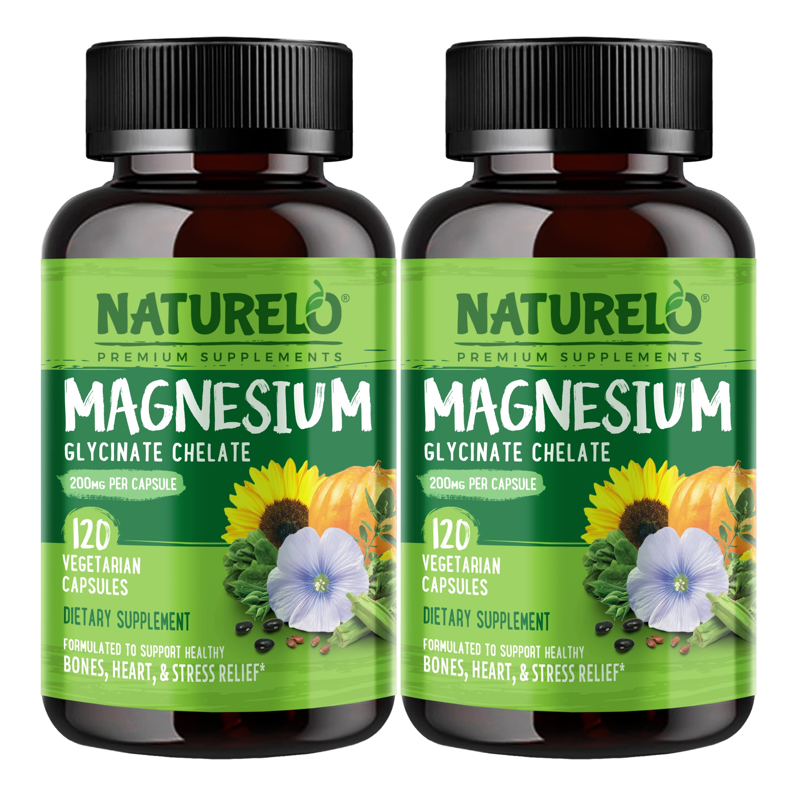 NATURELO magnesium glycinate for sleep