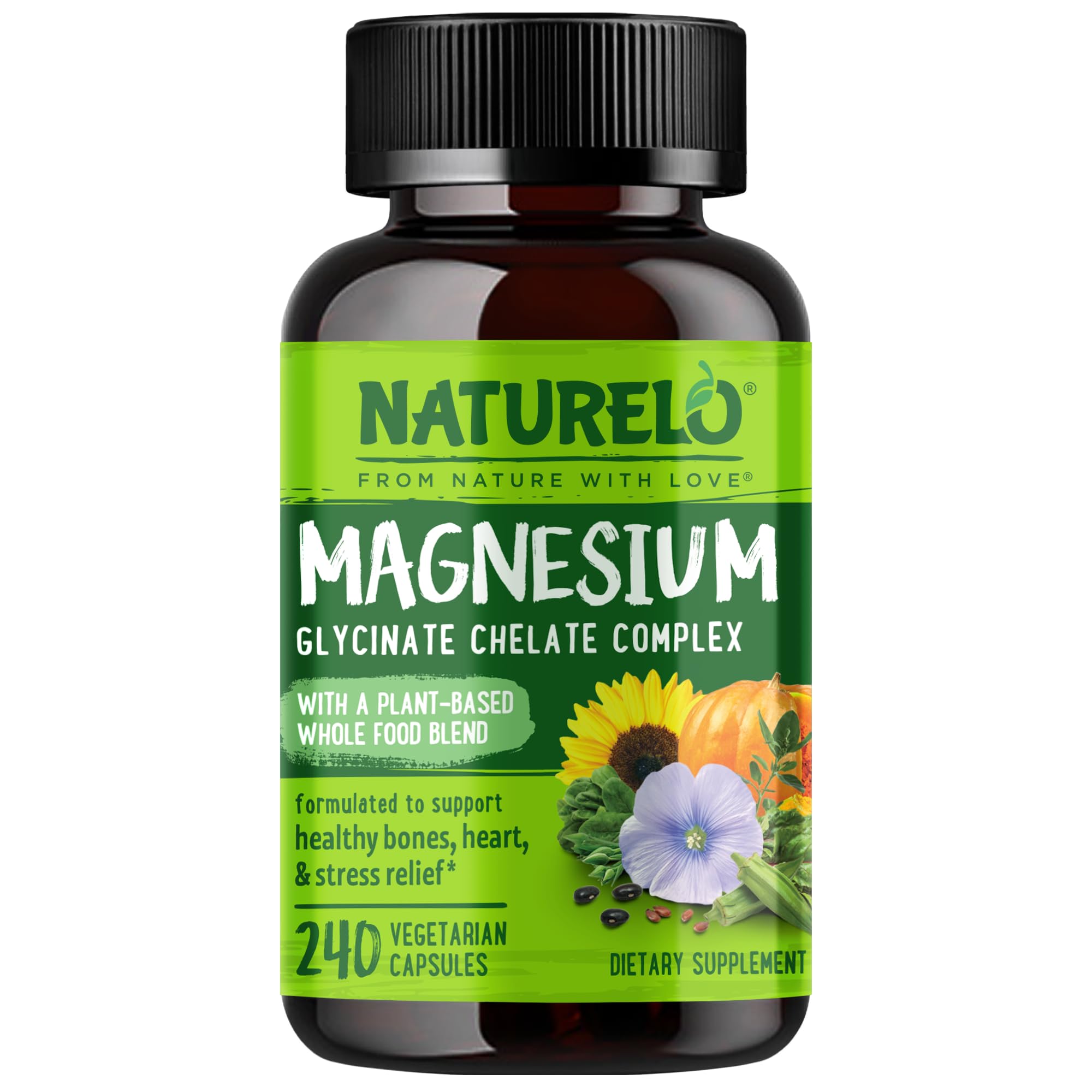 NATURELO magnesium glycinate for sleep