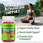 NATURELO magnesium gummies for daily health