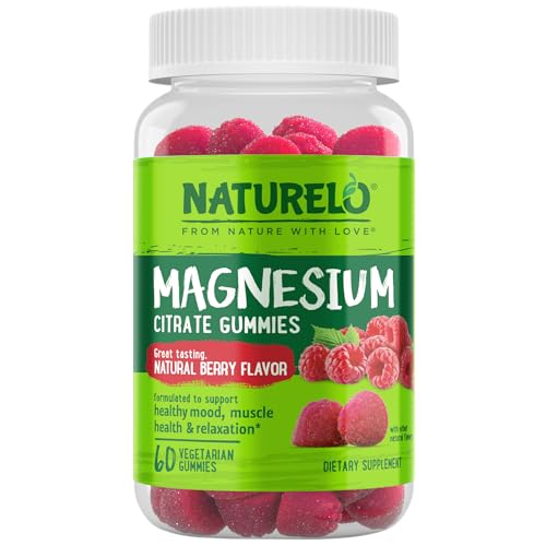 NATURELO magnesium gummies for relaxation