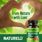 NATURELO melatonin gummies for better sleep