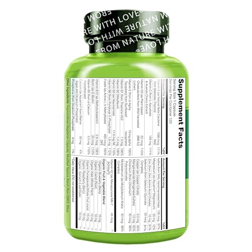 NATURELO multivitamin for energy support