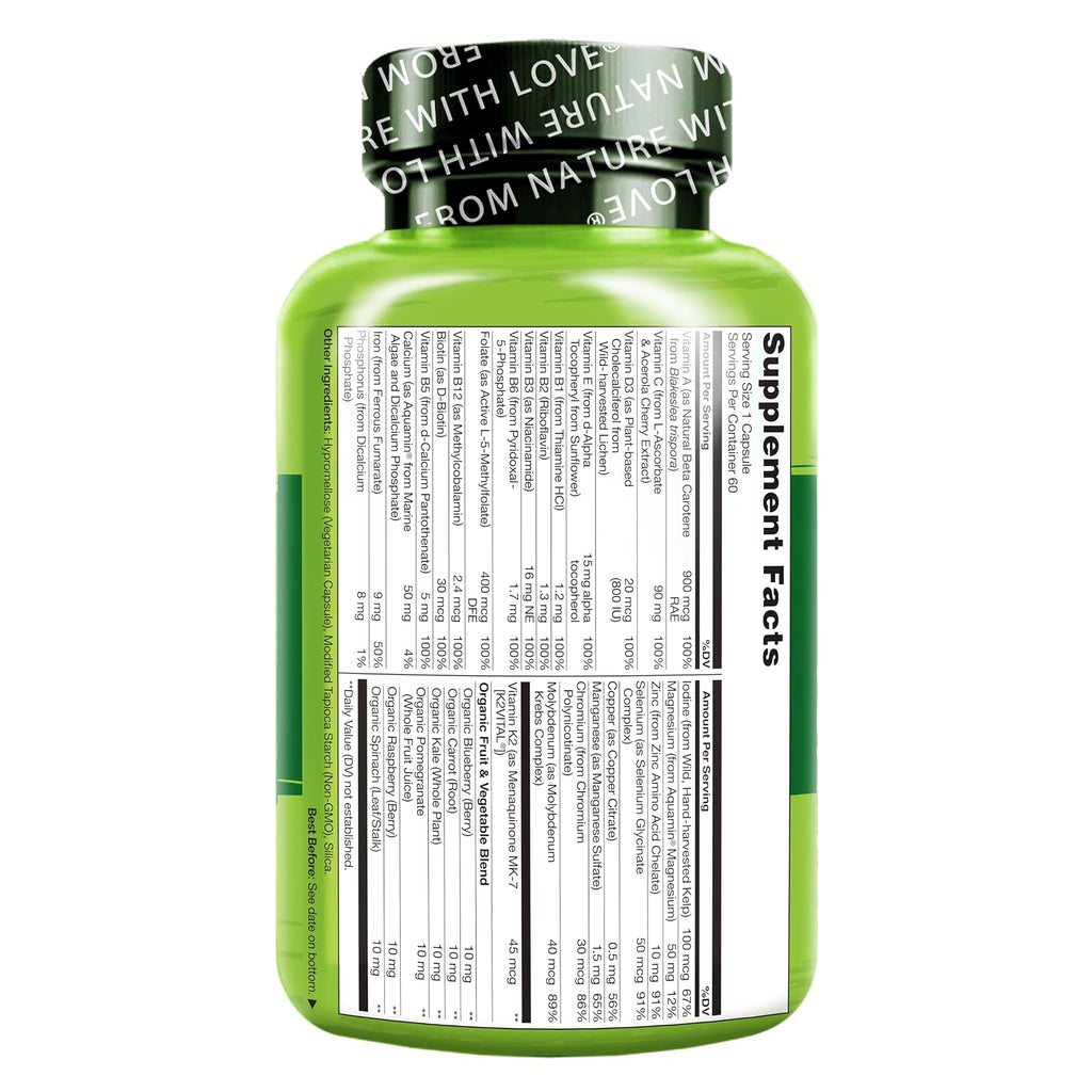 NATURELO multivitamin for immune support