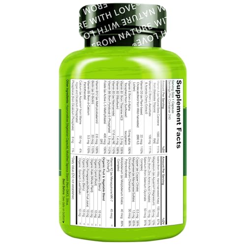 NATURELO multivitamin for overall wellness