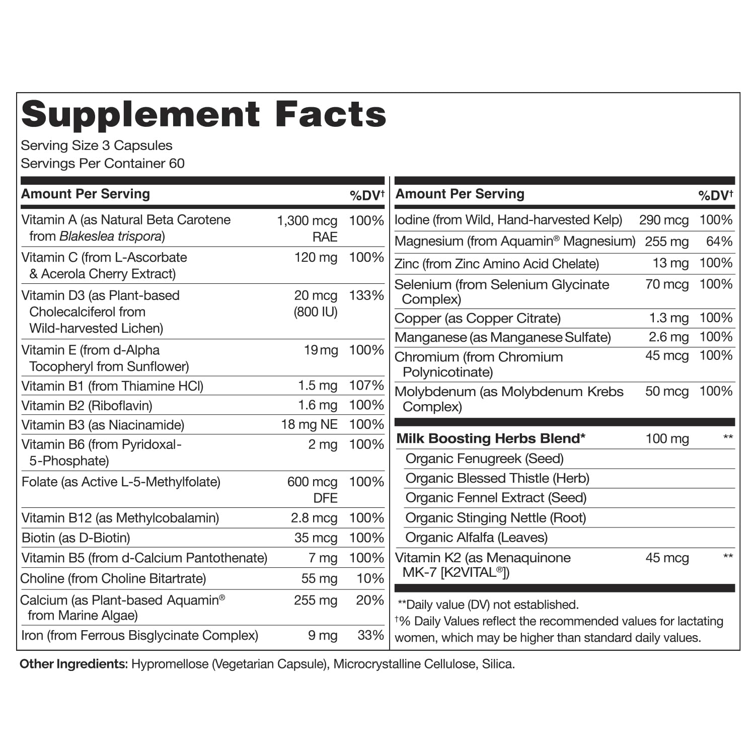 NATURELO multivitamin for overall wellness
