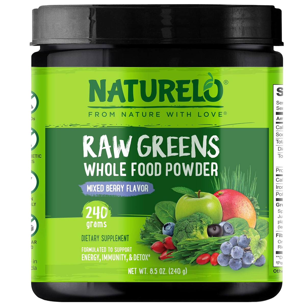 NATURELO multivitamins for daily energy