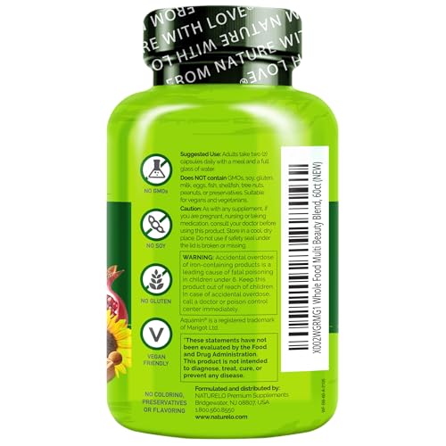 NATURELO multivitamins for daily wellness