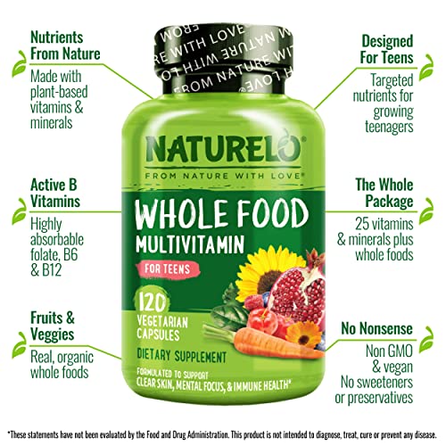 NATURELO multivitamins for teen boys