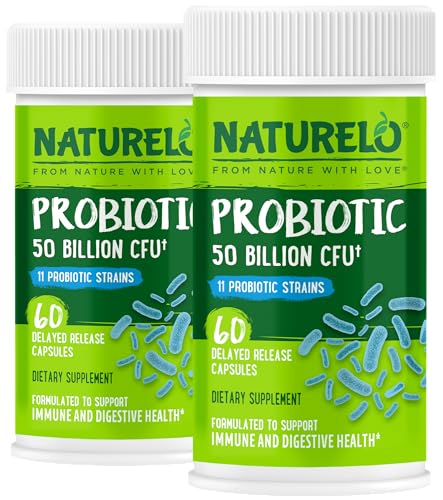 NATURELO probiotics 50 billion CFU