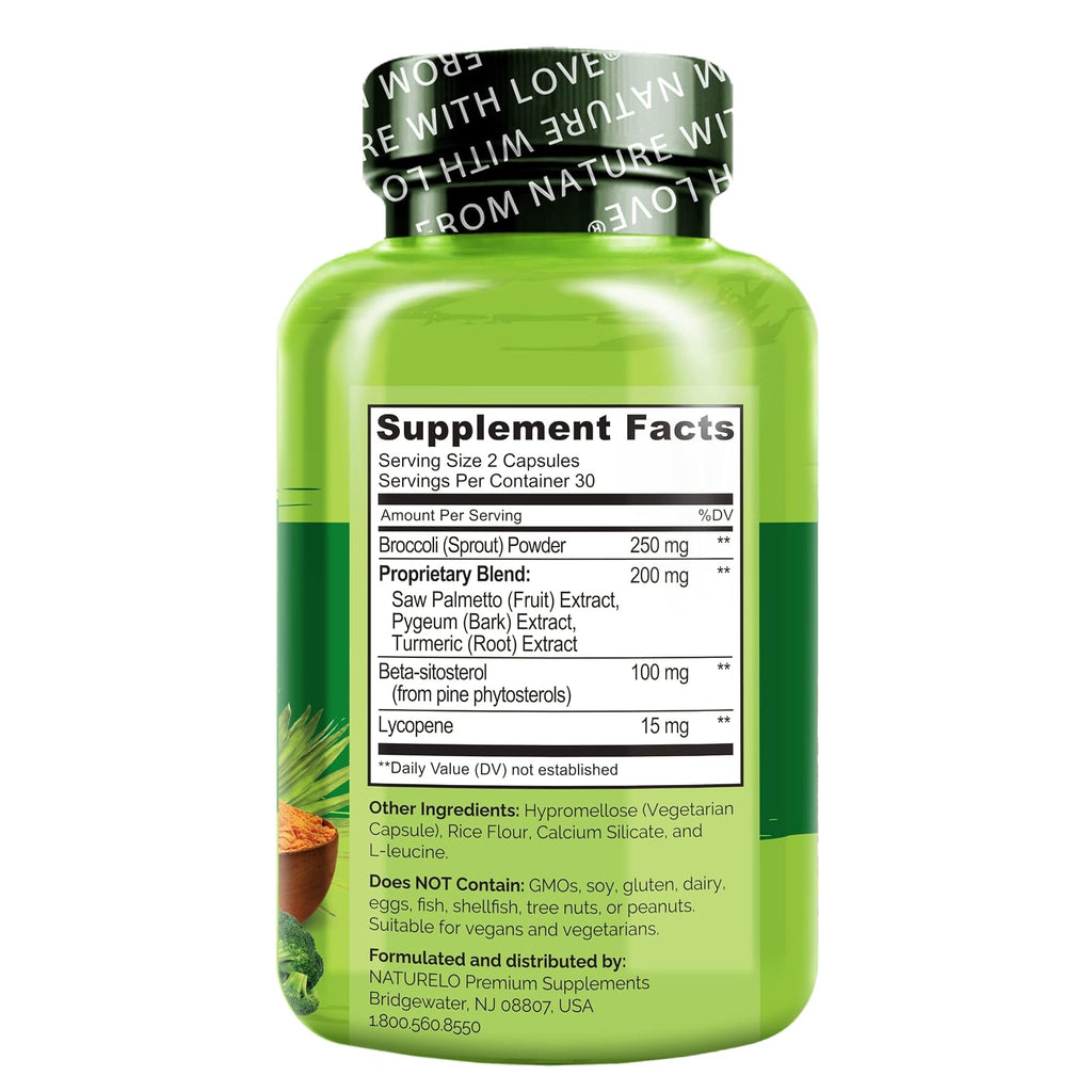 NATURELO prostate health supplement