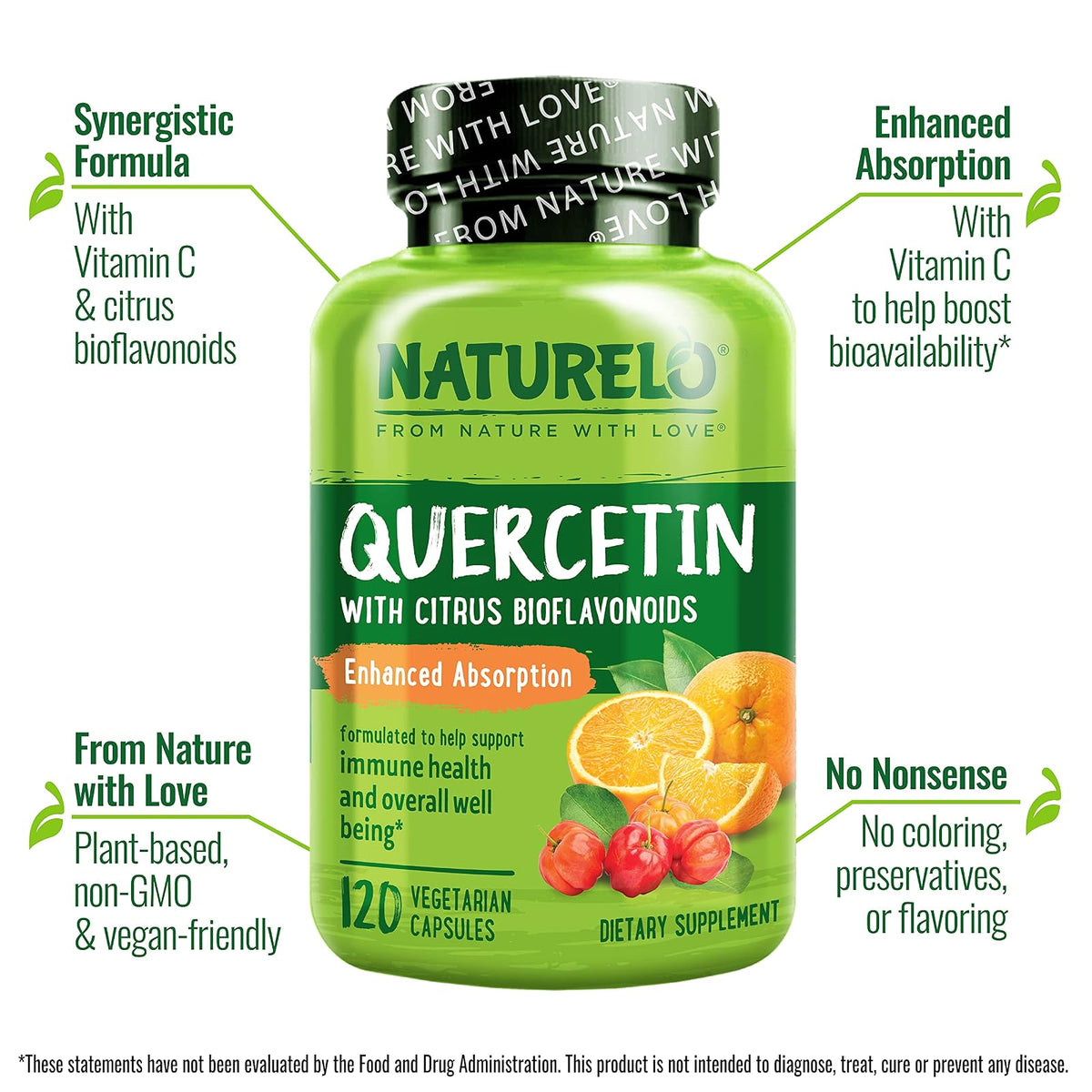 NATURELO quercetin bromelain health benefits