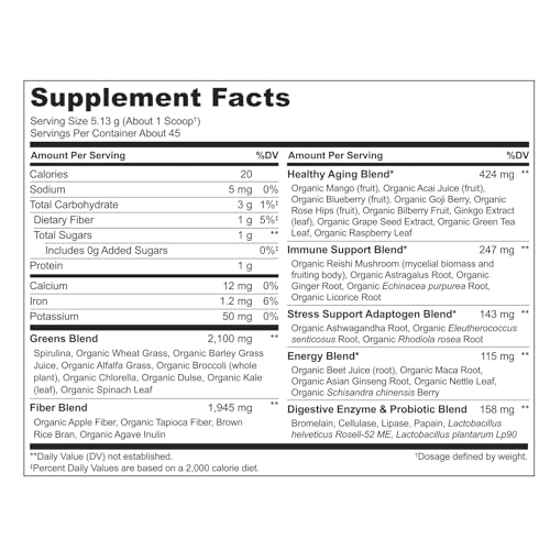 NATURELO spirulina for daily nutrition