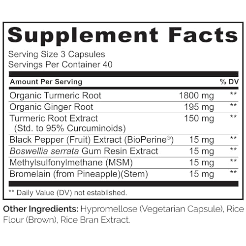 NATURELO turmeric for daily wellness