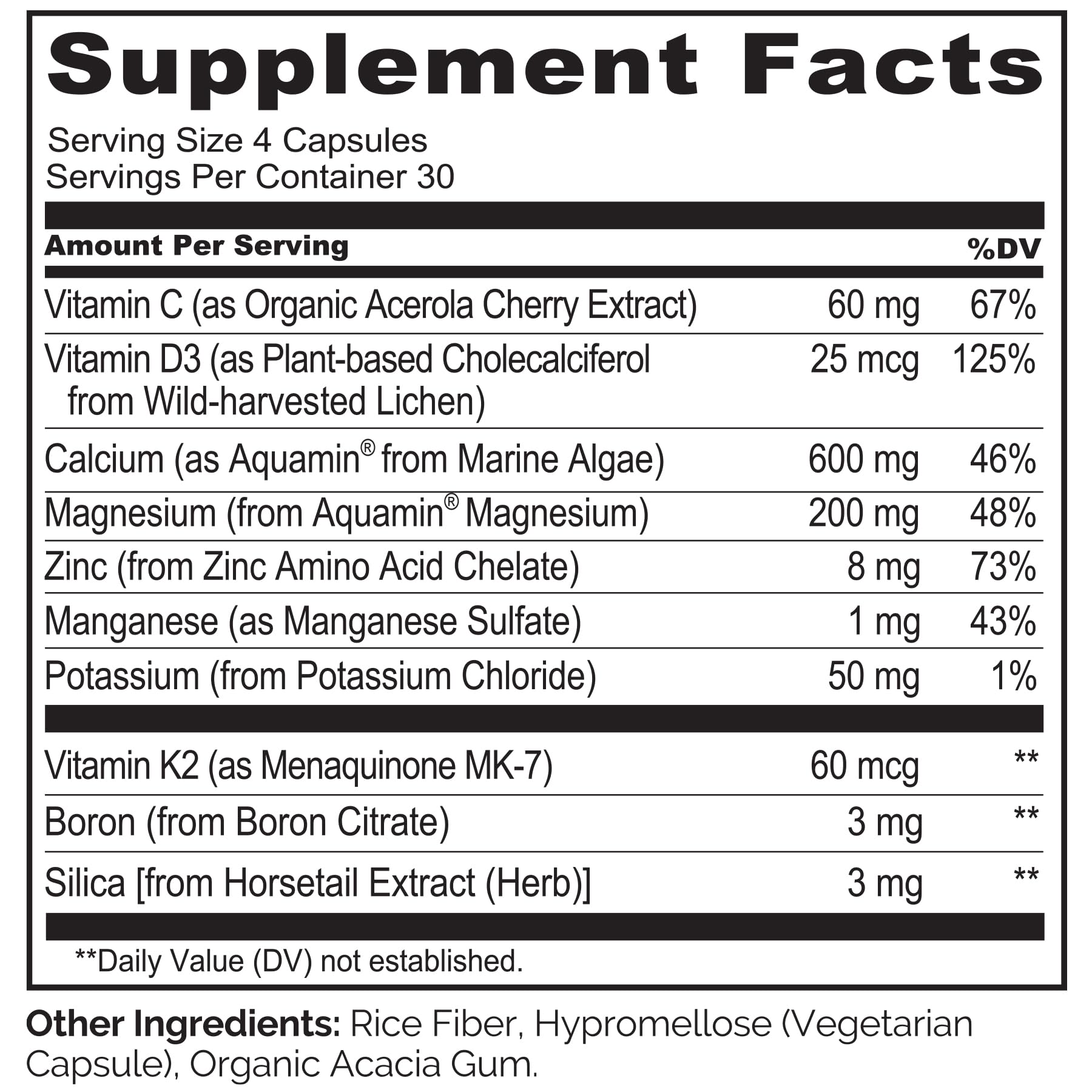 NATURELO vegetarian calcium for families