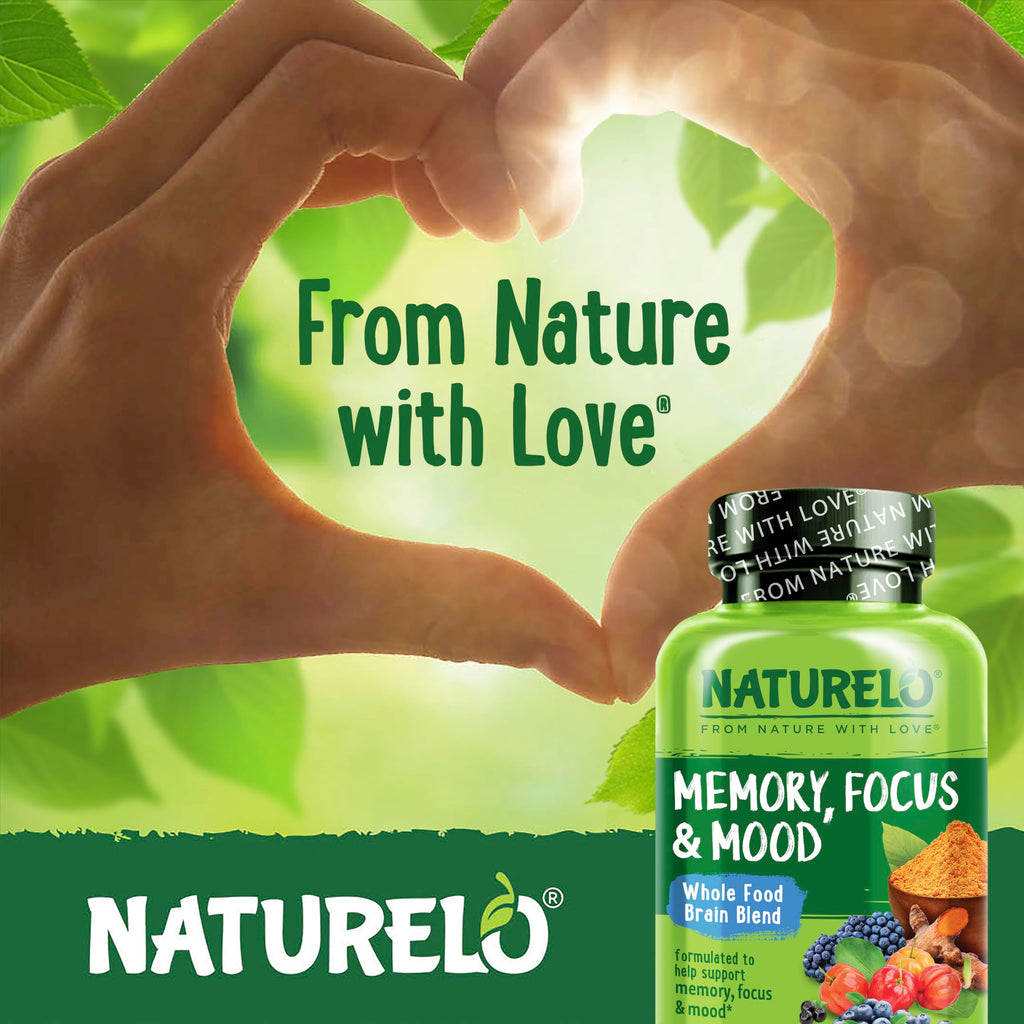 NATURELO vegetarian capsules for brain health