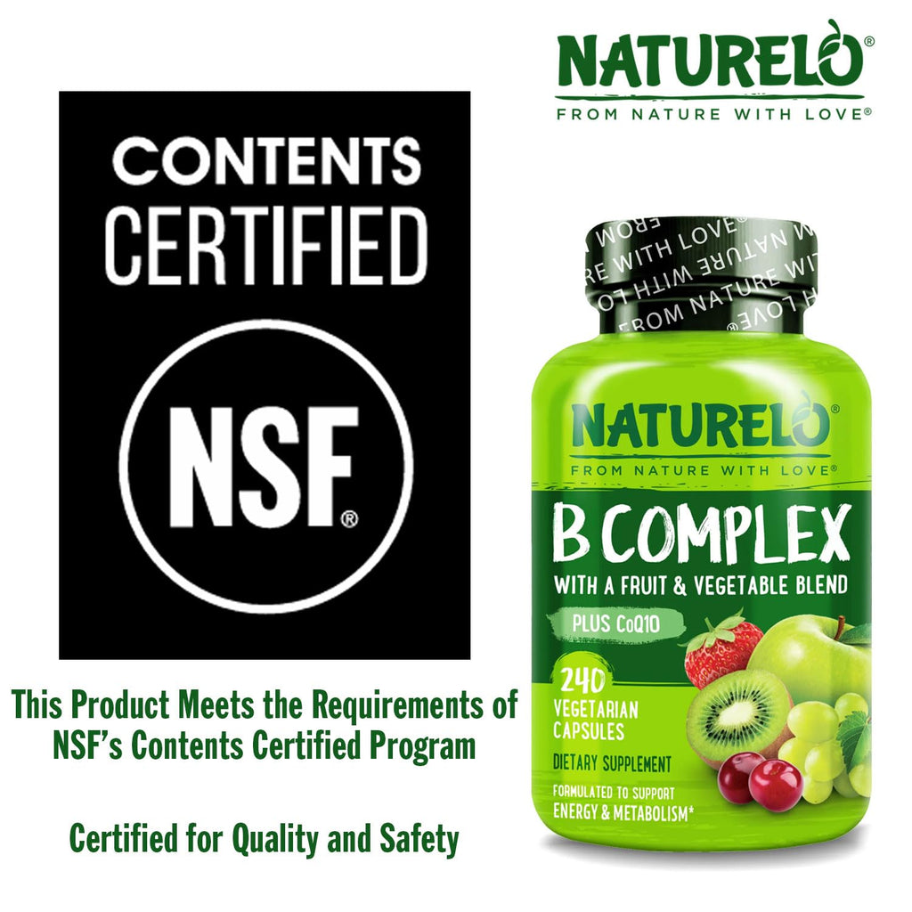 NATURELO vitamin b complex benefits