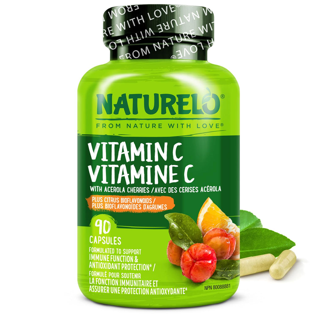 NATURELO Vitamin C 500 mg capsules