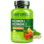 NATURELO Vitamin C 500 mg capsules