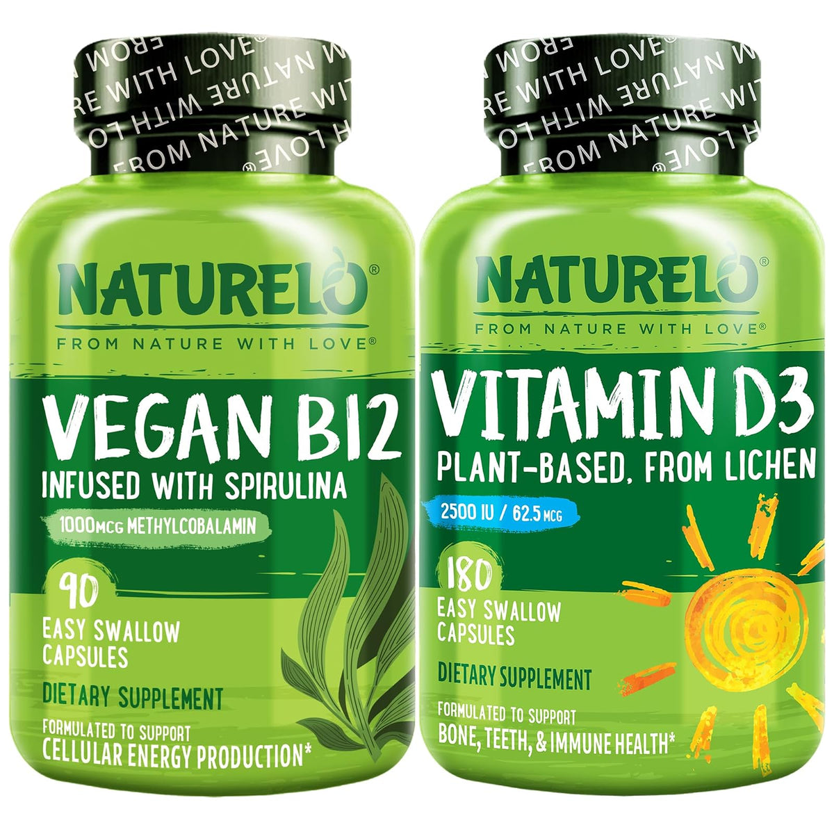 NATURELO Vitamin D 1000 IU capsules