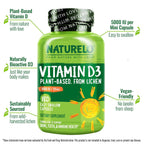 NATURELO vitamin D3 5000 IU