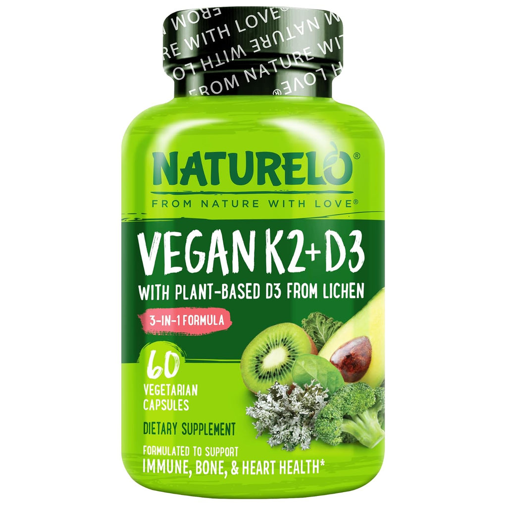 NATURELO vitamin D3 K2 capsules