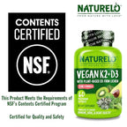 NATURELO vitamin D3 K2 health support