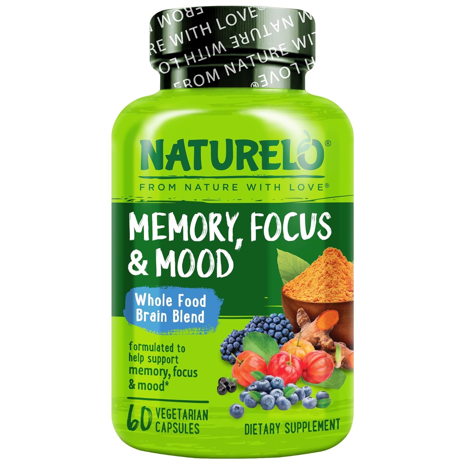 NATURELO whole food brain supplement