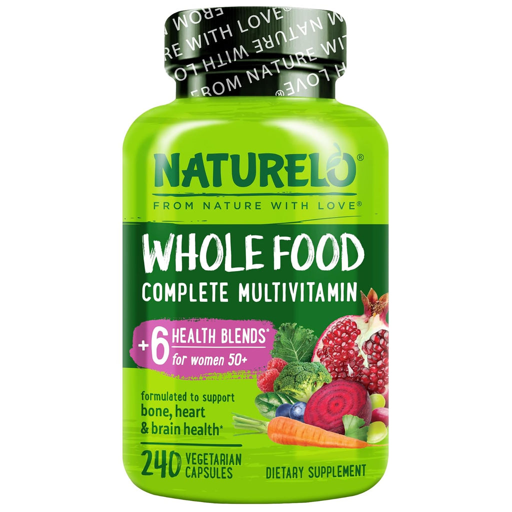 NATURELO whole food multivitamin for seniors