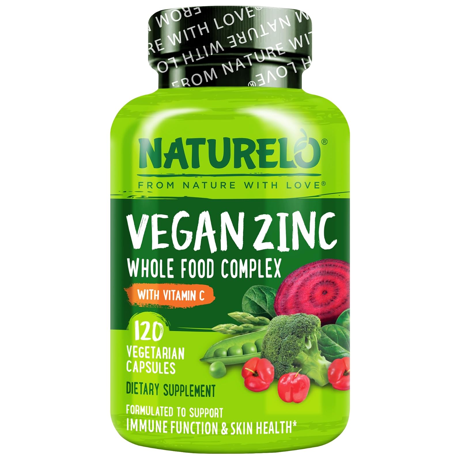 NATURELO zinc 25 mg capsules