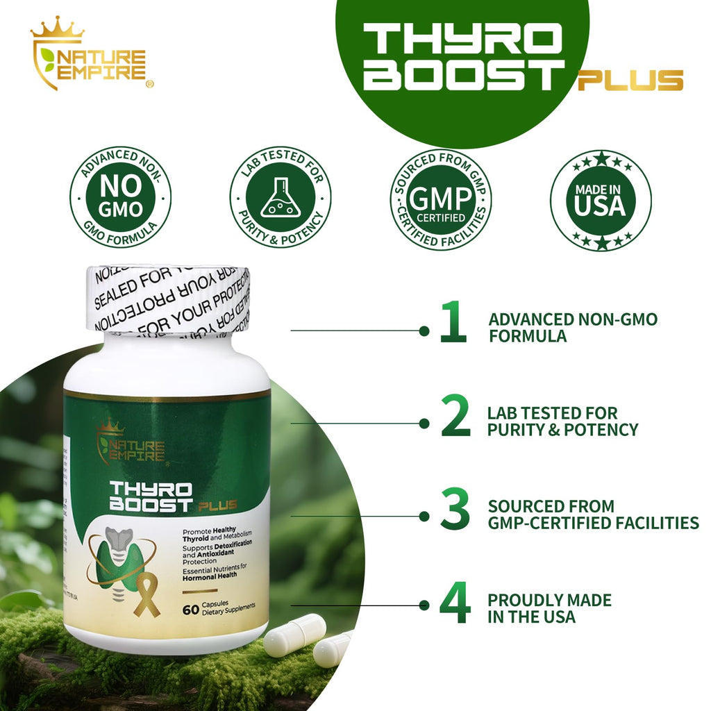 Naturempire thyroid capsules for wellness