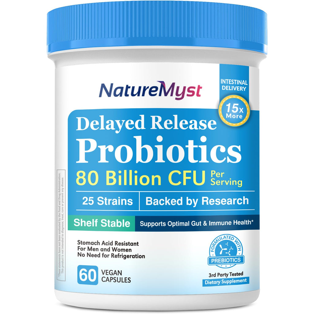 NatureMyst probiotics 80 billion CFU