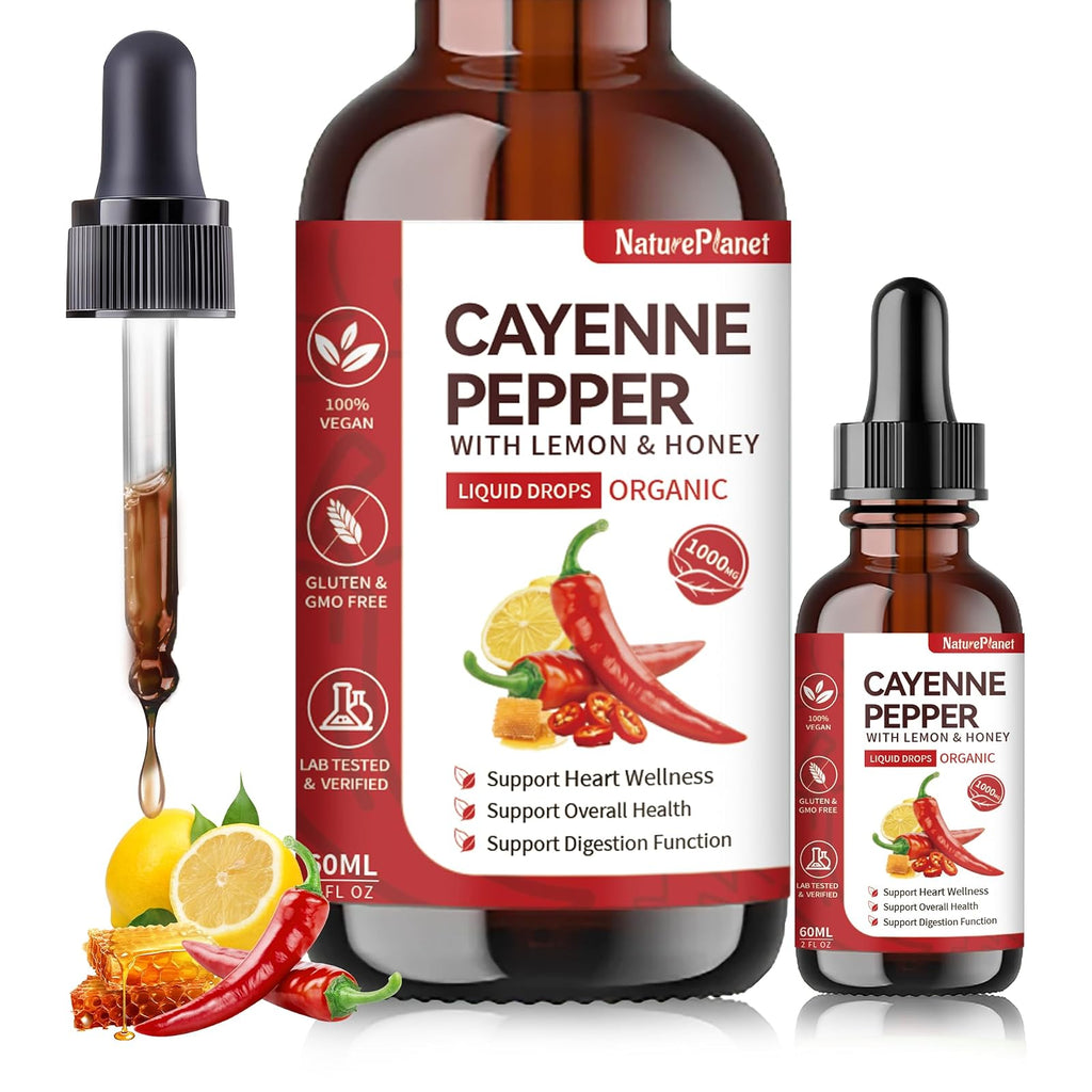NaturePlanet Cayenne Drops for digestion