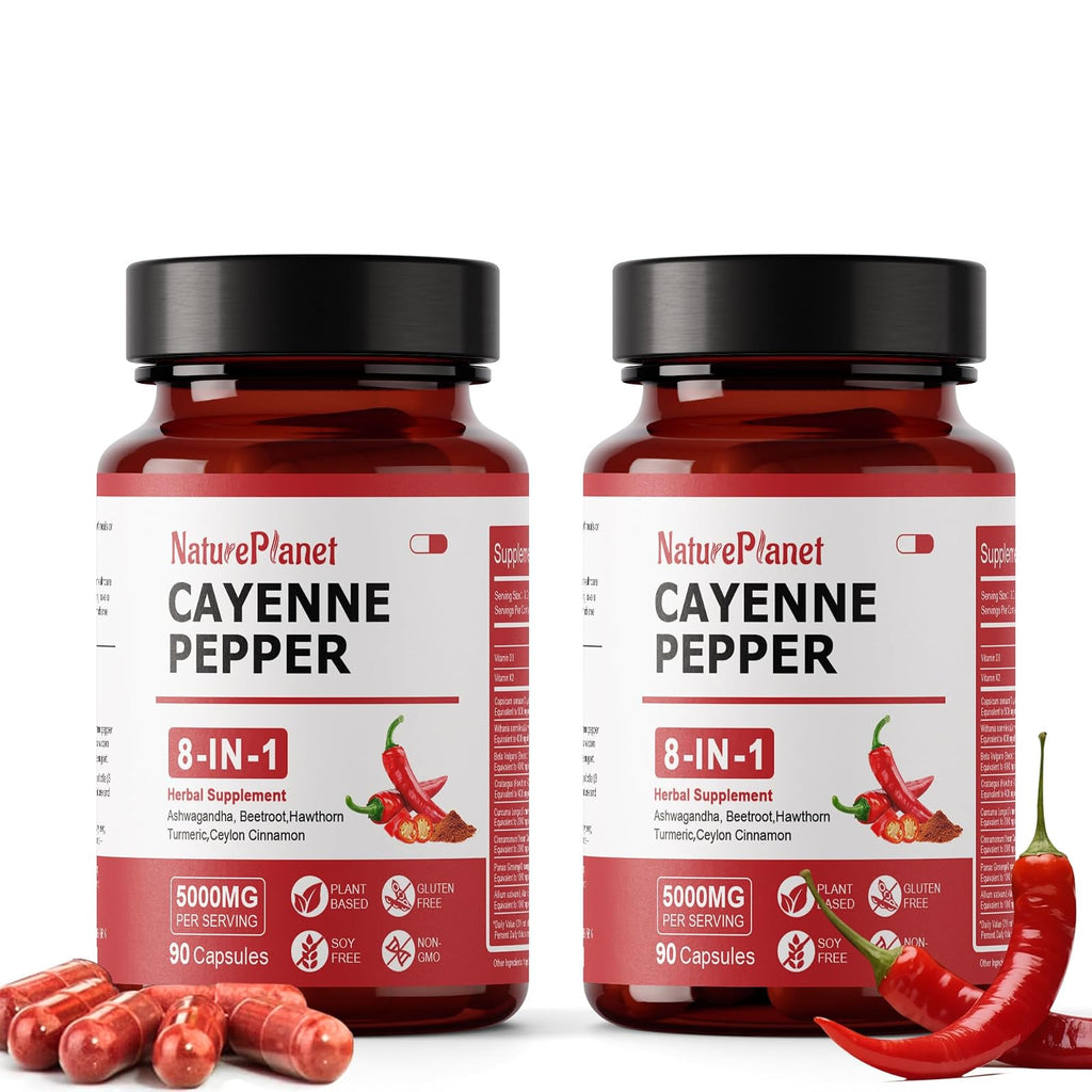 NaturePlanet Cayenne Pepper capsules