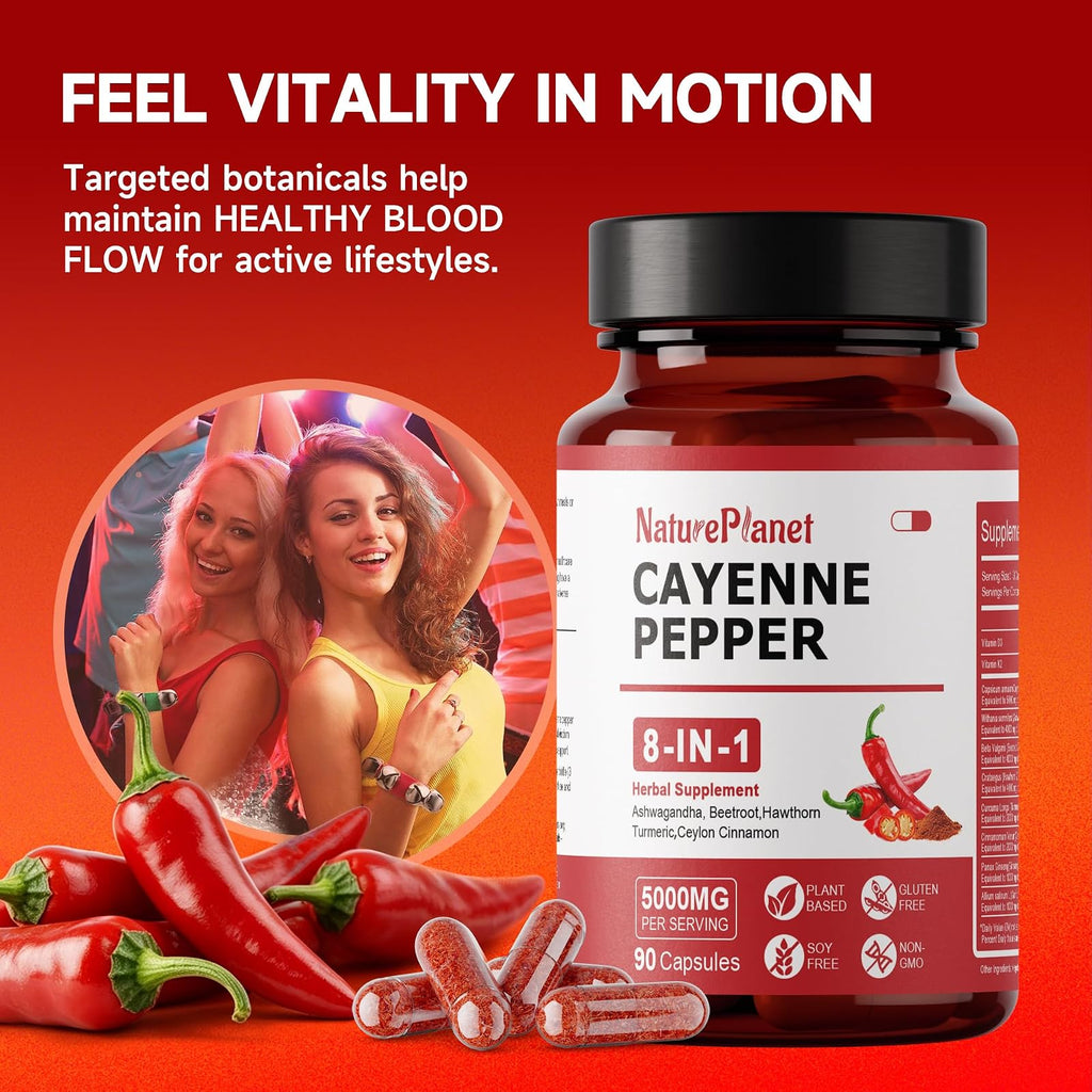 NaturePlanet cayenne pepper weight management