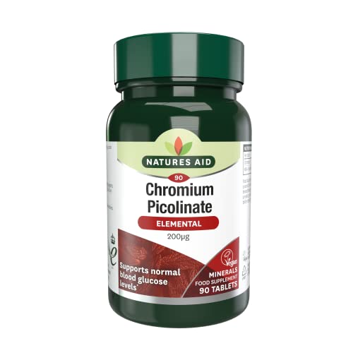 Natures Aid chromium picolinate capsules