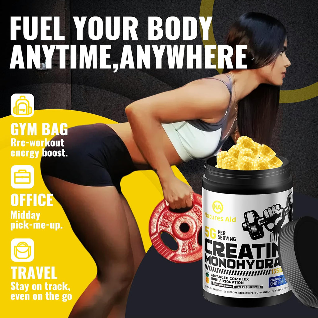 Natures Aid creatine for strength training