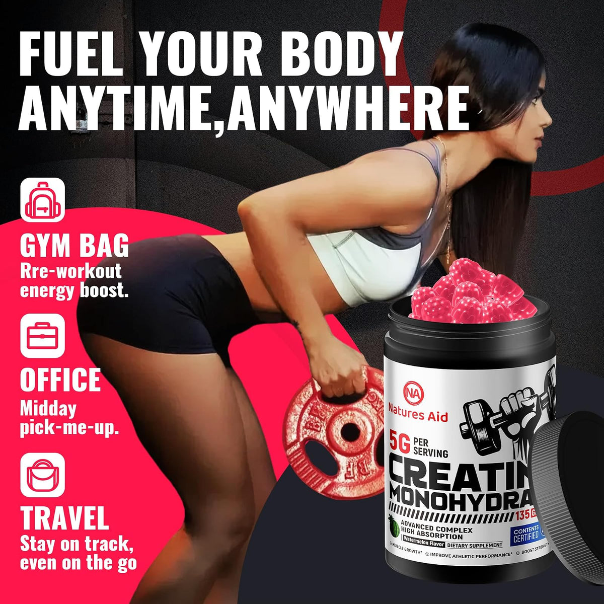Natures Aid performance enhancing gummies