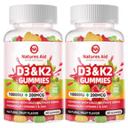 Natures Aid vitamin D3 K2 gummies