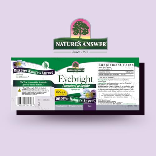Natures Answer Eyebright for vision