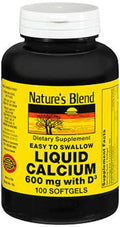 Natures Blend Liquid Calcium softgels