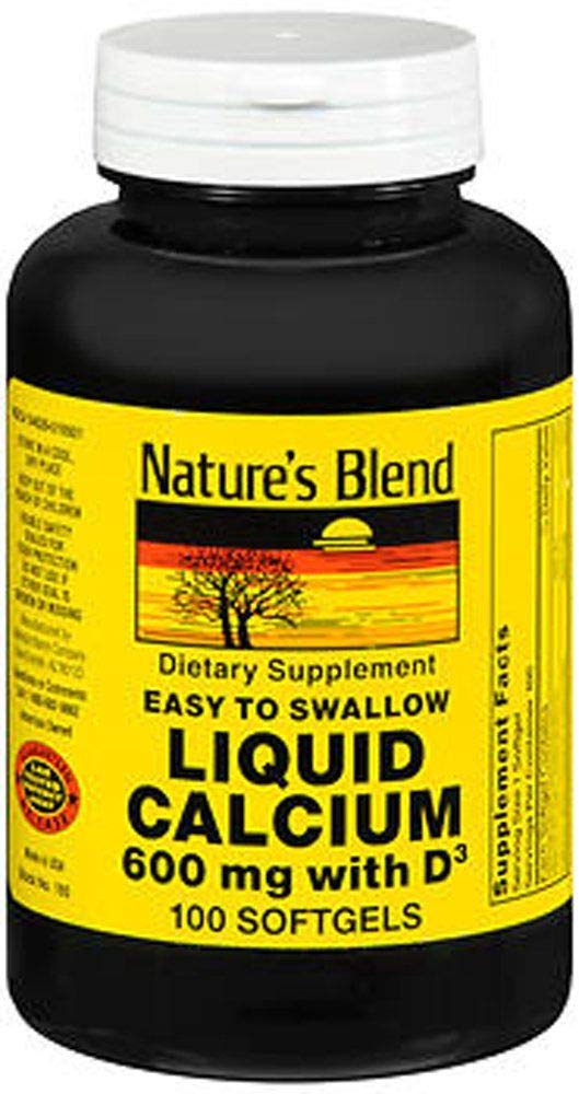 Natures Blend Liquid Calcium softgels