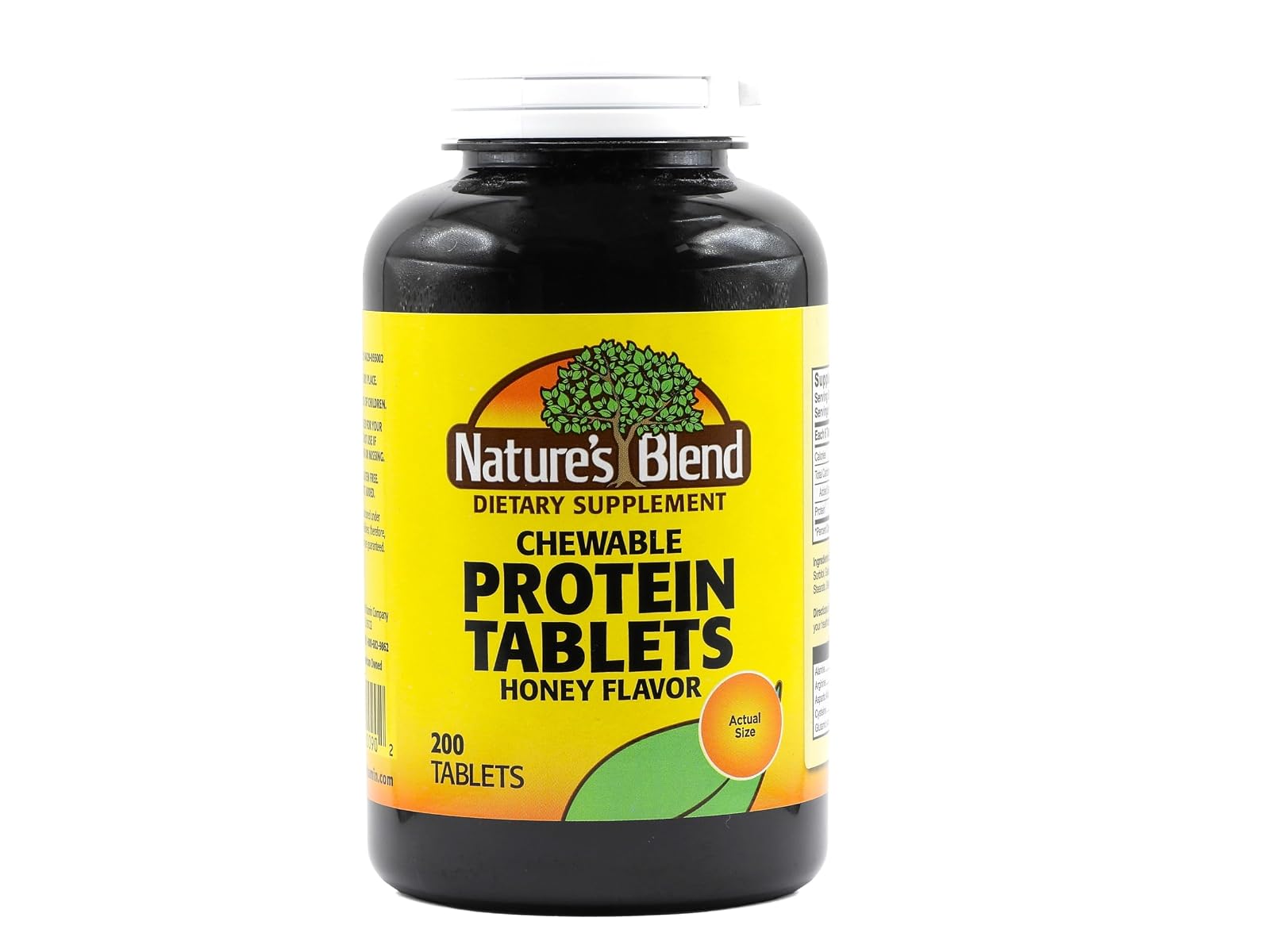 Natures Blend protein tablets honey flavour